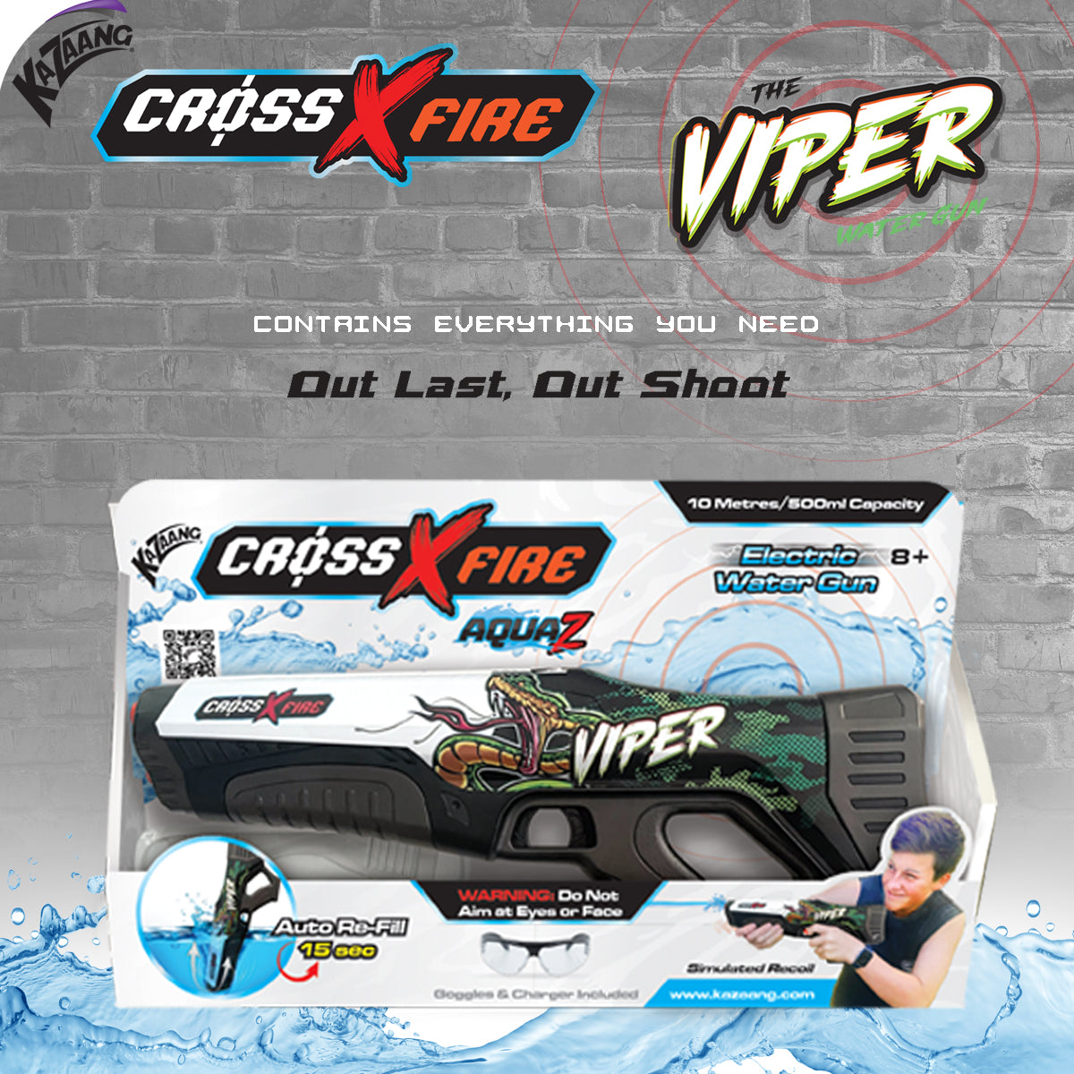 CrossXFire AquaZ - Viper – BMS Brands North America
